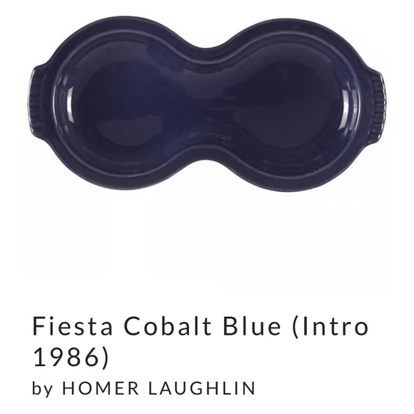 Fiesta | Dining | Fiesta Cobalt Blue Intro 986by Homer Laughlin | Poshmark